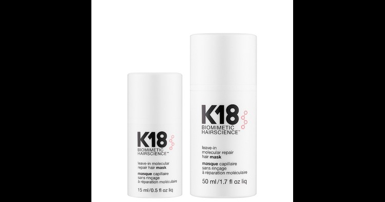 K18 - mini leave-in molecular repair hair mask מסכה לתיקון ושיקום ...