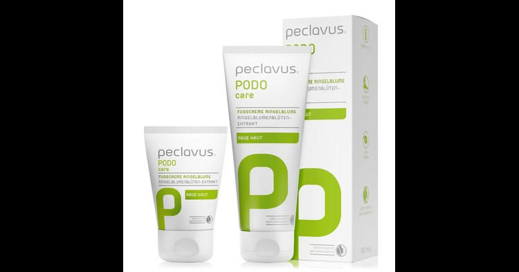 peclavus® PODOcare Calendula Foot Cream קרם רגליים קלנדולה לעור מחוספס ...