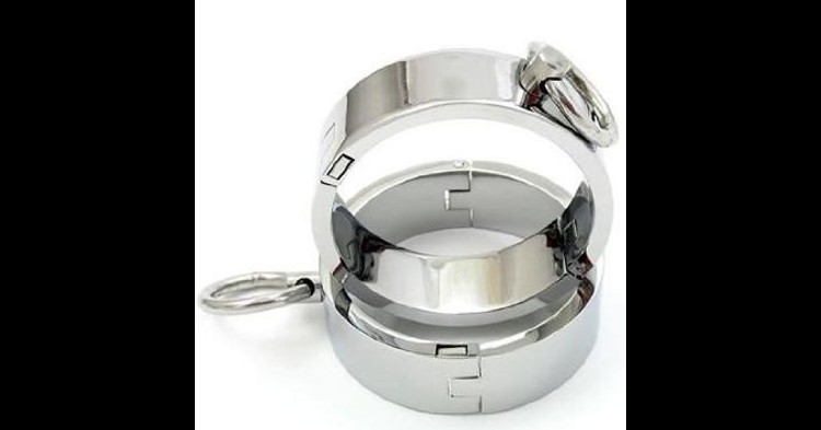 Metal Handcuffs with Magnetic Lock - Various Sizes - FetishDeal