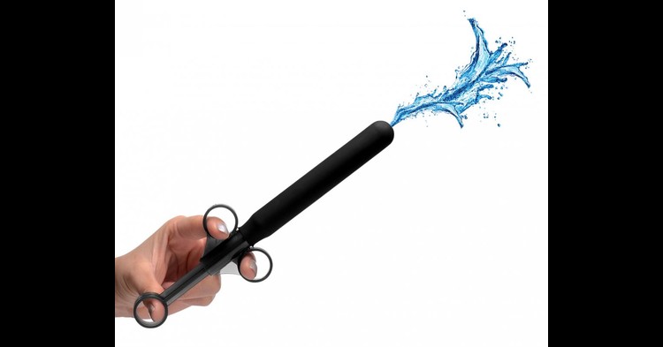 משפריץ סיכוך גדול מסיליקון CleanStream - FetishDeal פטישדיל