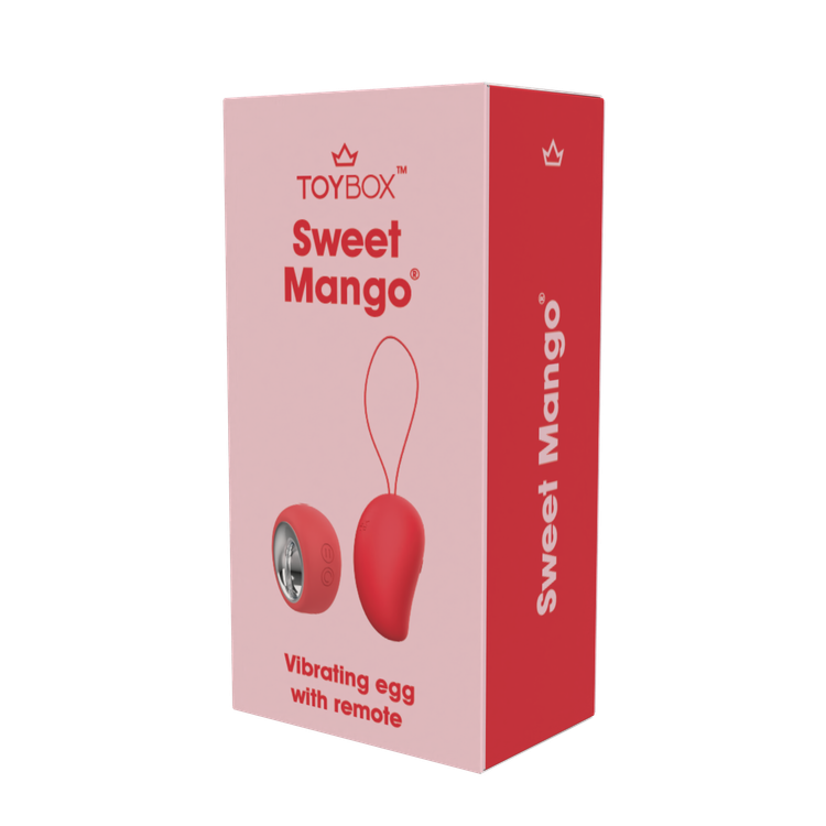 ביצת רטט עם שלט Sweet Mango